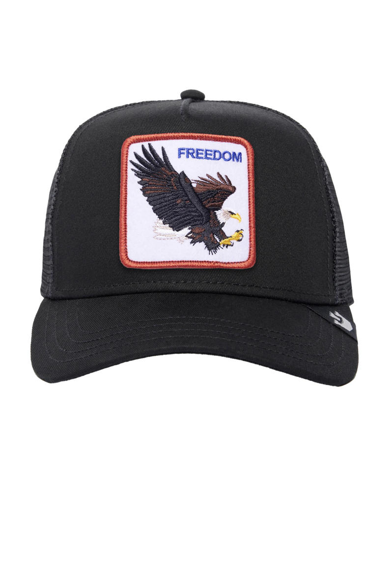 Goorin Bros trucker pet The Freedom Eagle zwart | wehkamp
