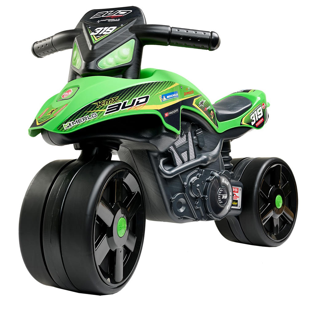 Falk Loopmotor Bud Racing Groen | wehkamp