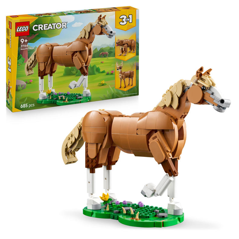 LEGO Creator Prachtig paard 31166 | wehkamp