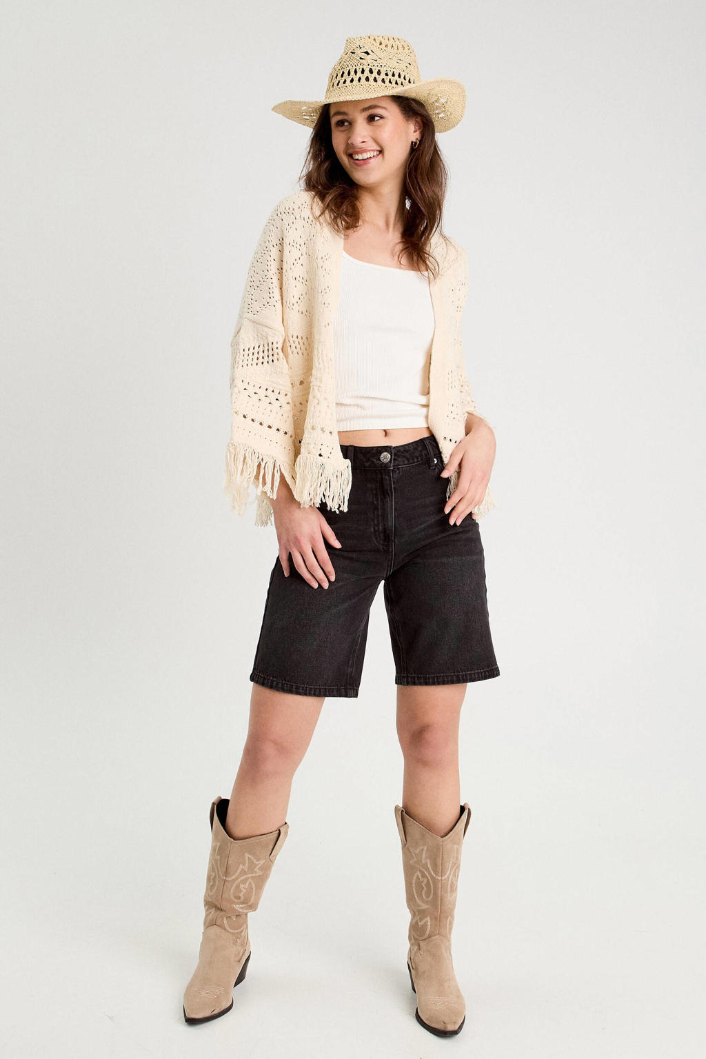 Cache Cache vest ecru ajour kopen? | Morgen in huis | wehkamp