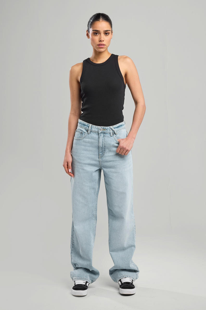 America Today straight jeans high waist light blue | wehkamp