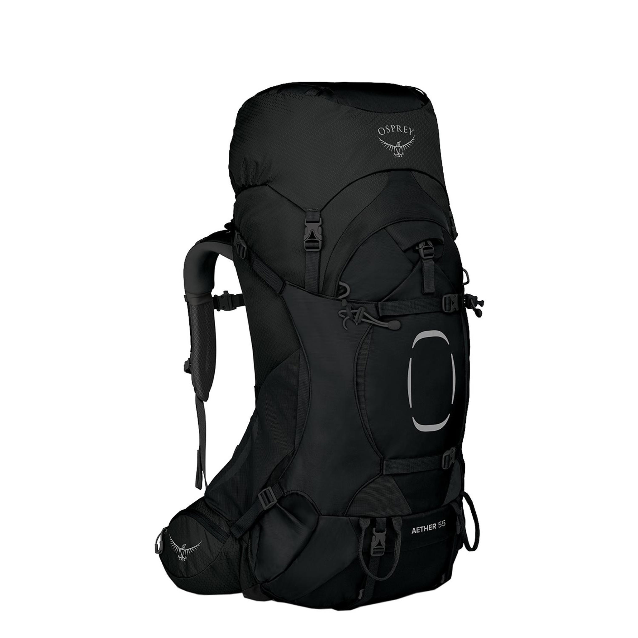 Osprey backpack Aether 55L S/M zwart | wehkamp