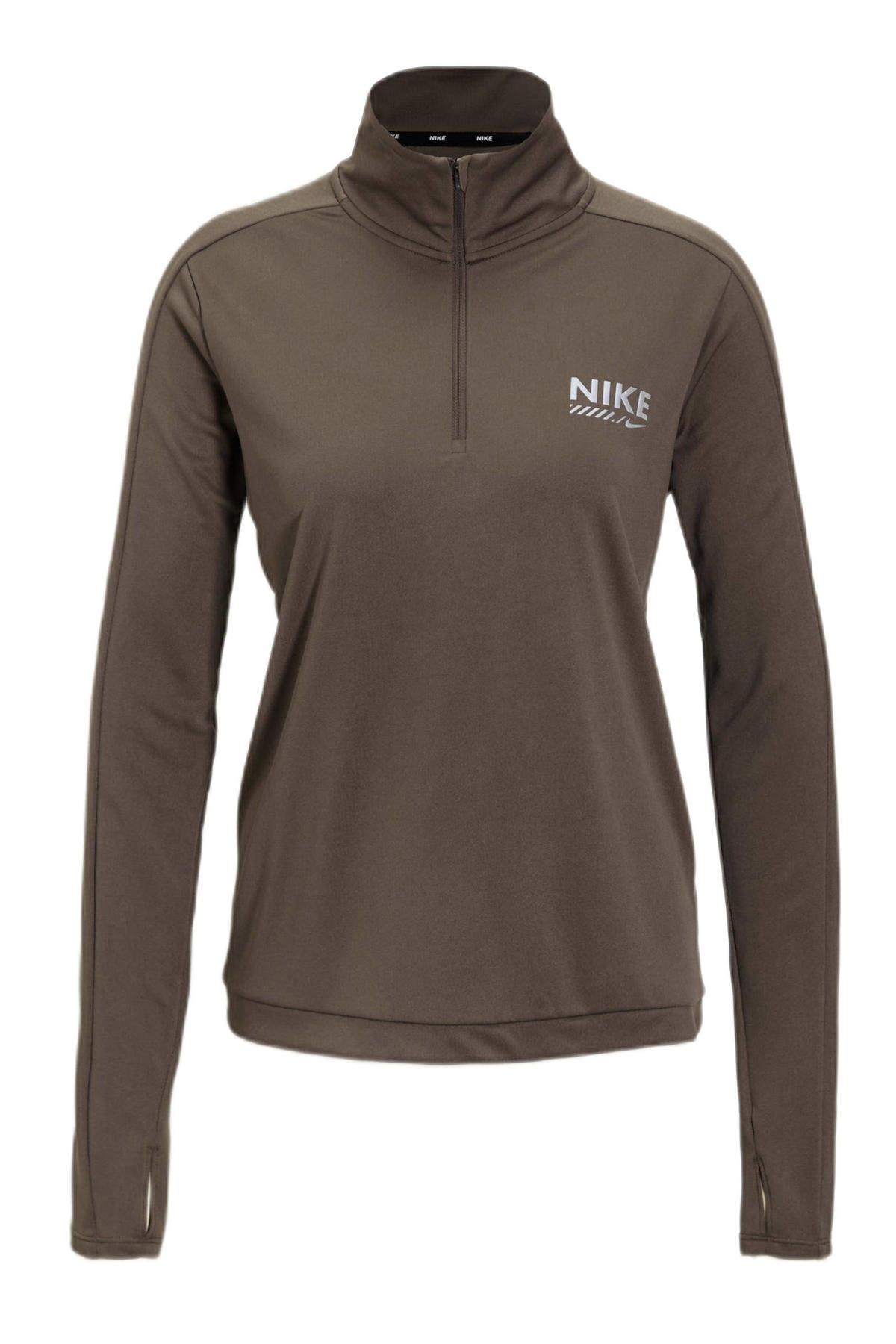 Nike sportshirt Pacer bruin kopen? | Morgen in huis | wehkamp