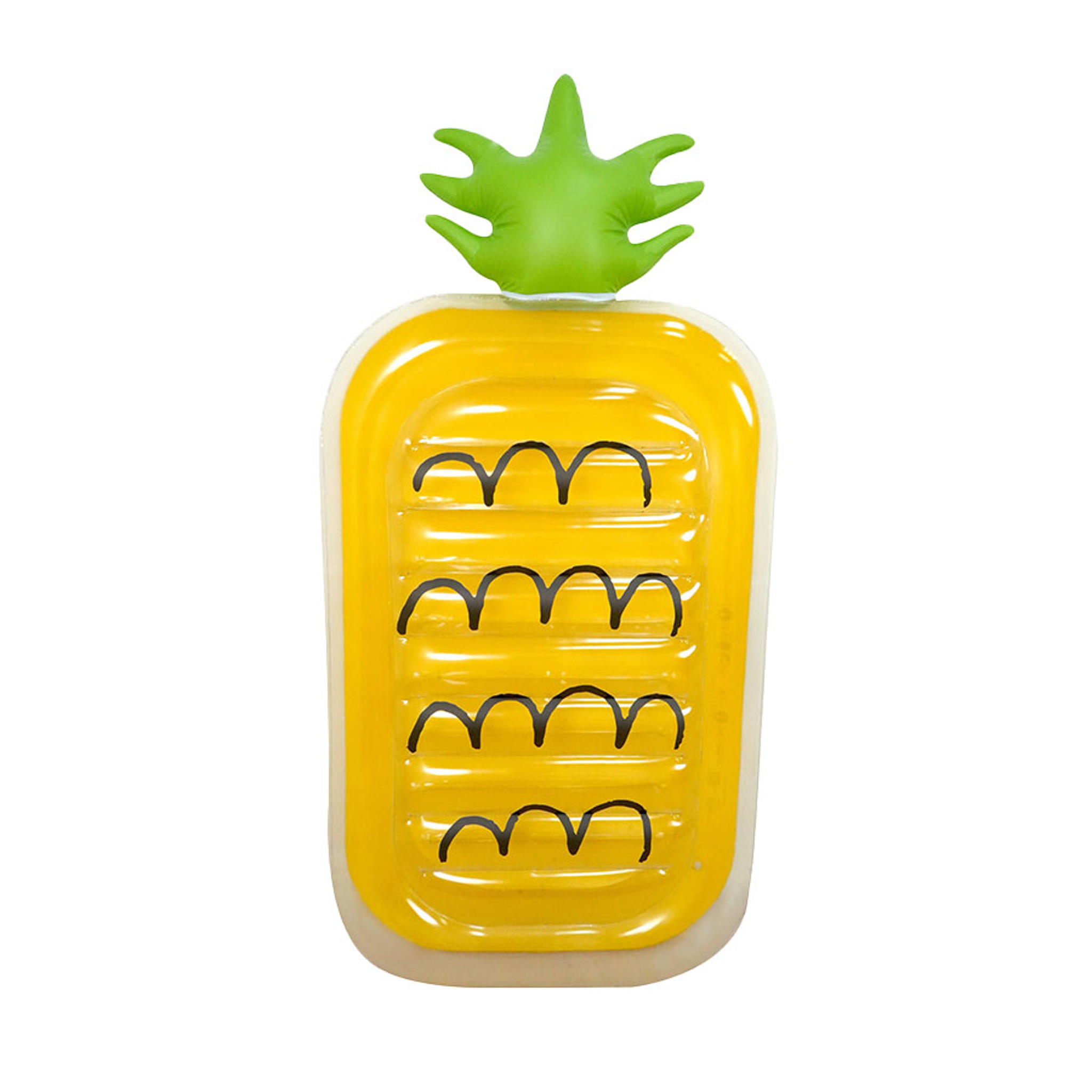 Swim Essentials opblaas ananas (200x82 cm) | wehkamp