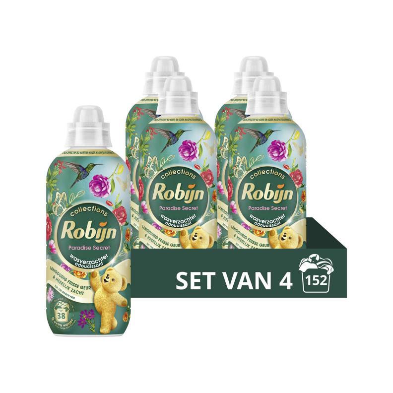 Robijn Collections Paradise Secret wasverzachter - 152 wasbeurten | wehkamp
