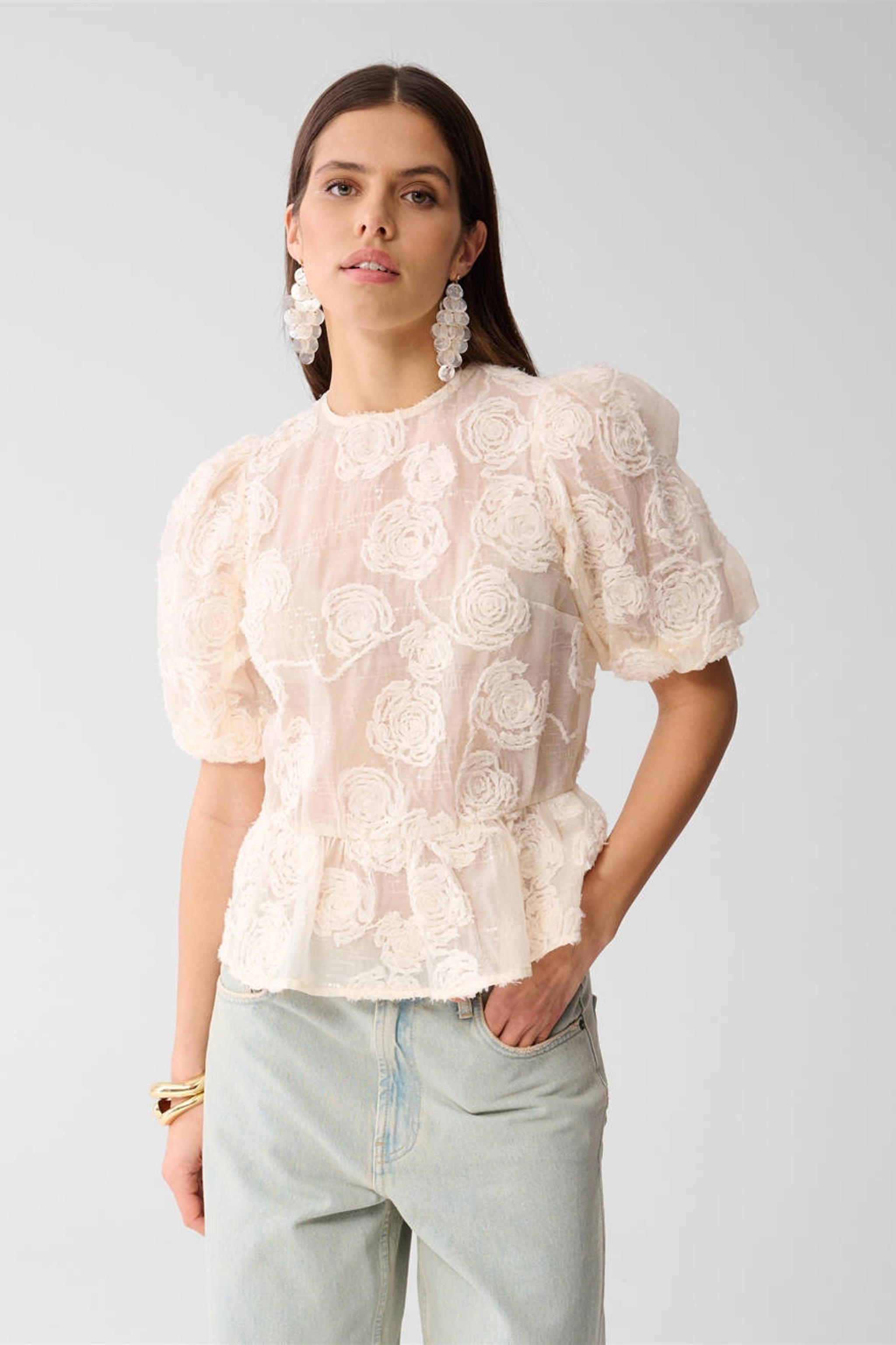 Shoeby top ecru kopen? | Morgen in huis | wehkamp