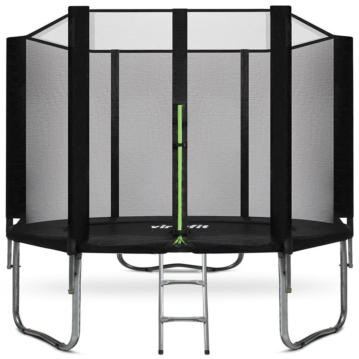 Virtufit Trampoline incl veiligheidsnet 251x251 cm | wehkamp