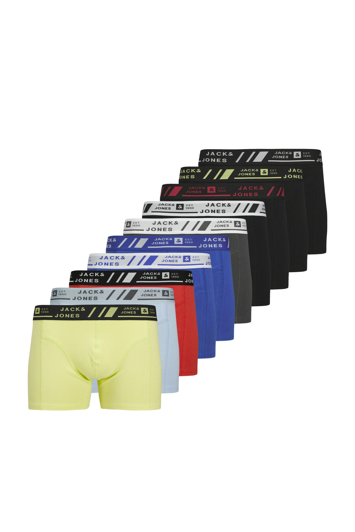 JACK & JONES boxershort JACANGUS (set van 10) | wehkamp