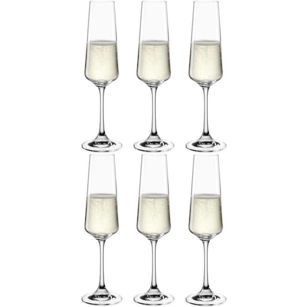 Leonardo Champagneglazen Paladino - 220 ml - 6 stuks | wehkamp