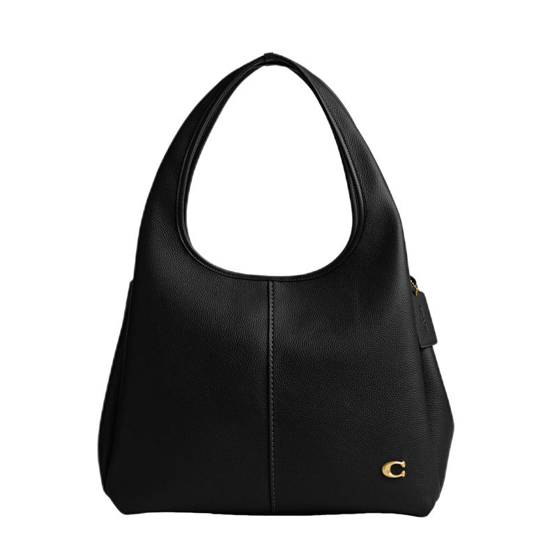 Coach leren schoudertas Lana zwart | wehkamp