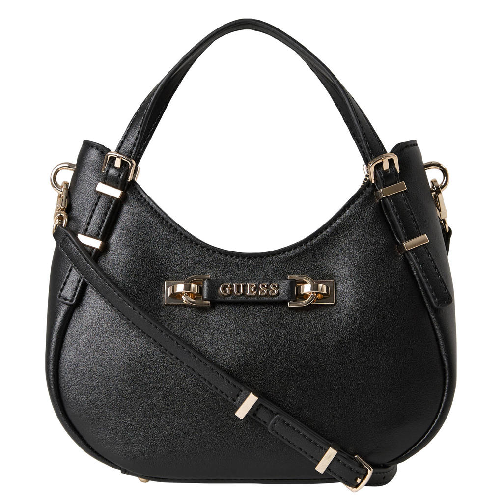 GUESS crossbody tas Lefia zwart | wehkamp
