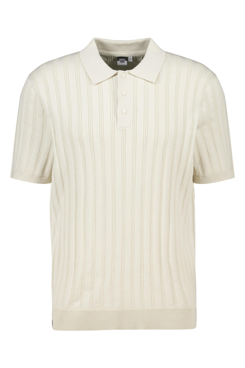 America Today regular polo ecru | wehkamp