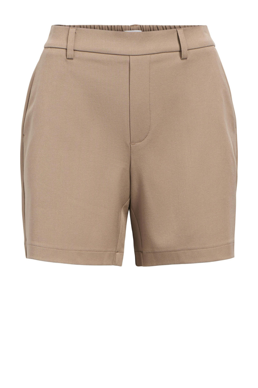 OBJECT regular waist casual short lichtbruin | wehkamp