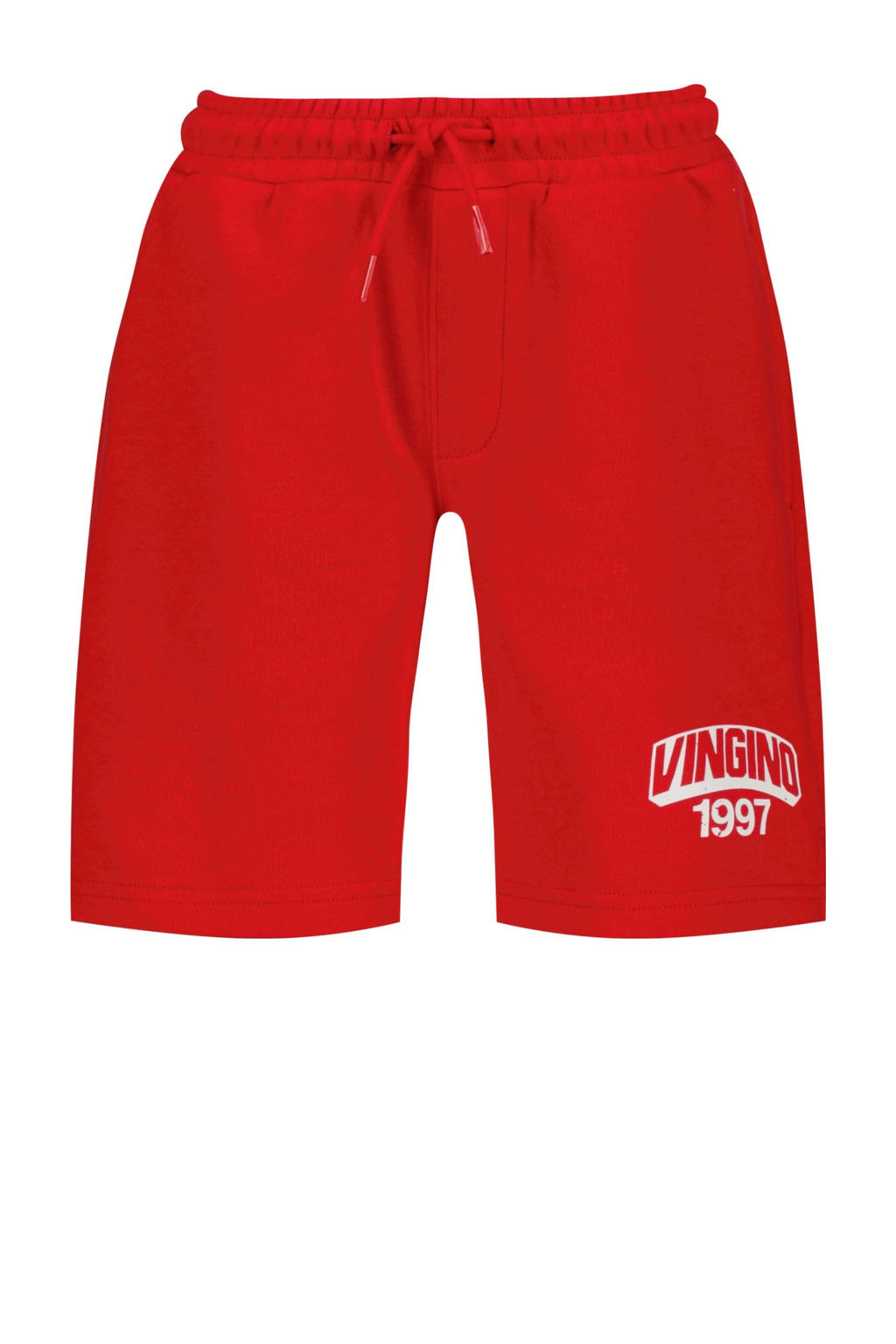 Vingino regular bermuda short rood | wehkamp