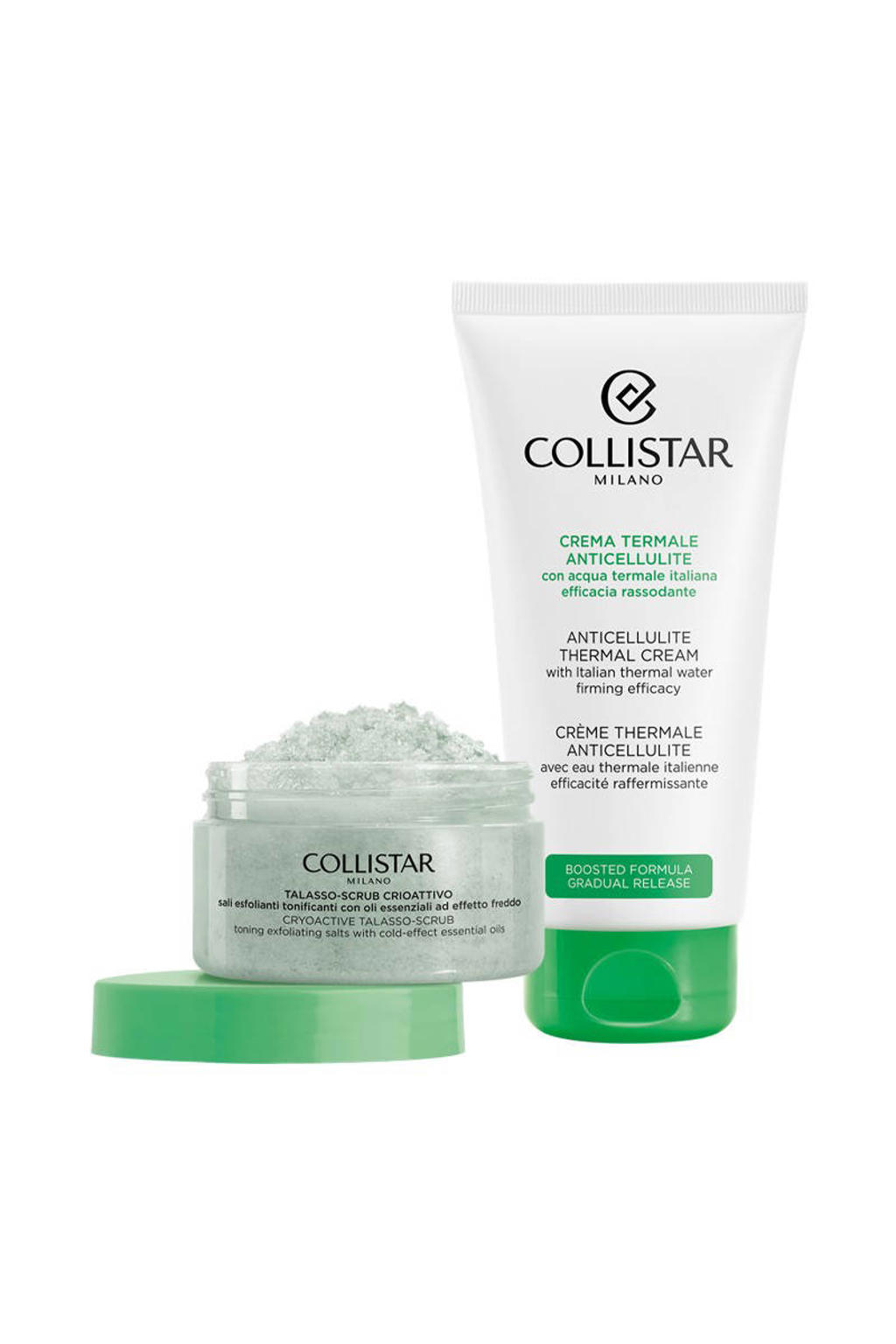 Collistar Set - Anticellulite Thermal Cream 175 ml + Cryo-Active ...