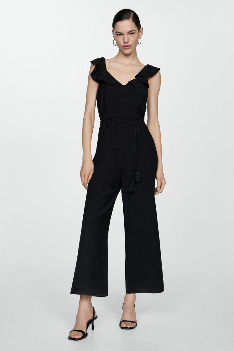 Mango jumpsuit zwart kopen? | Morgen in huis | wehkamp
