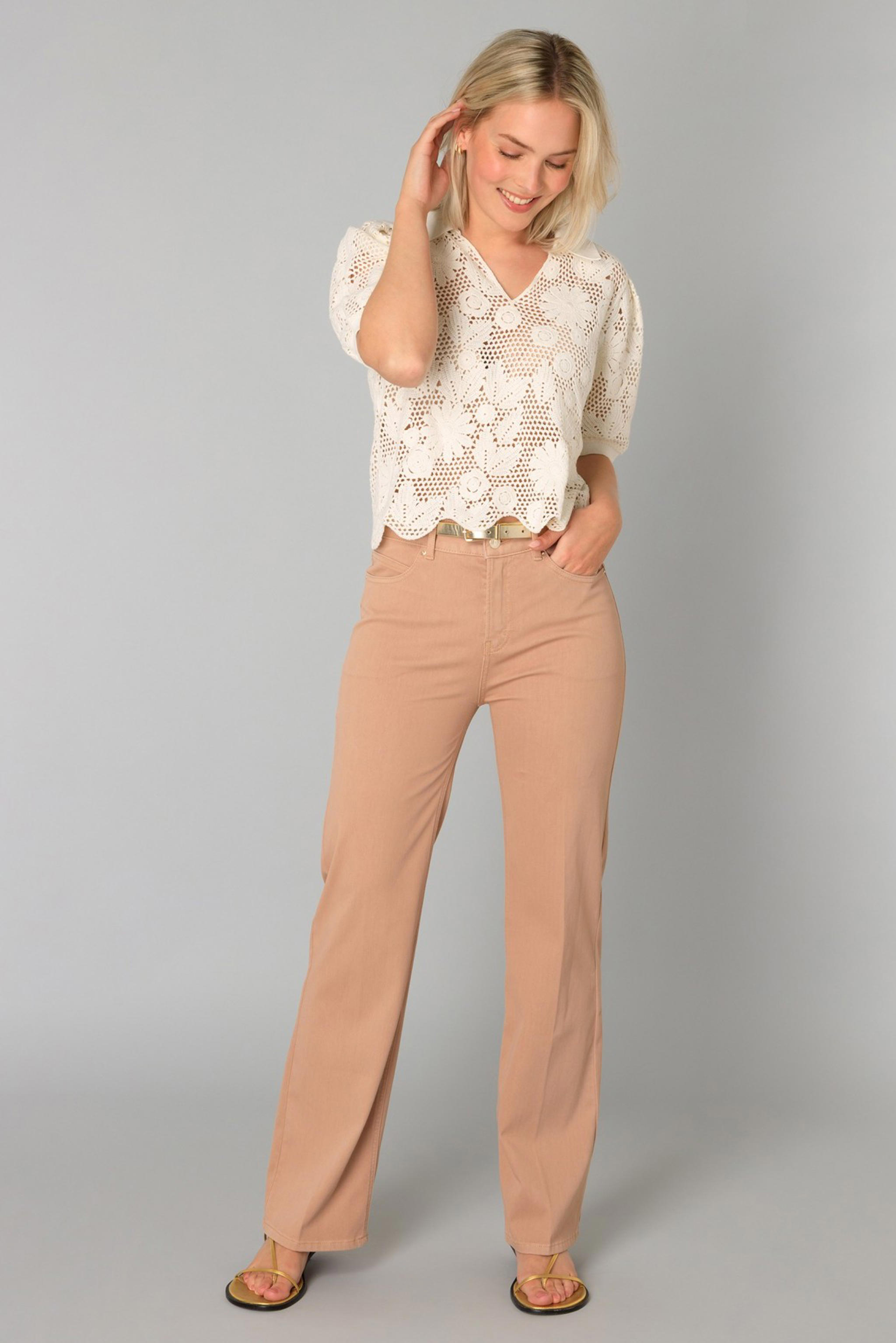 Yest top ecru crochet kopen? | Morgen in huis | wehkamp