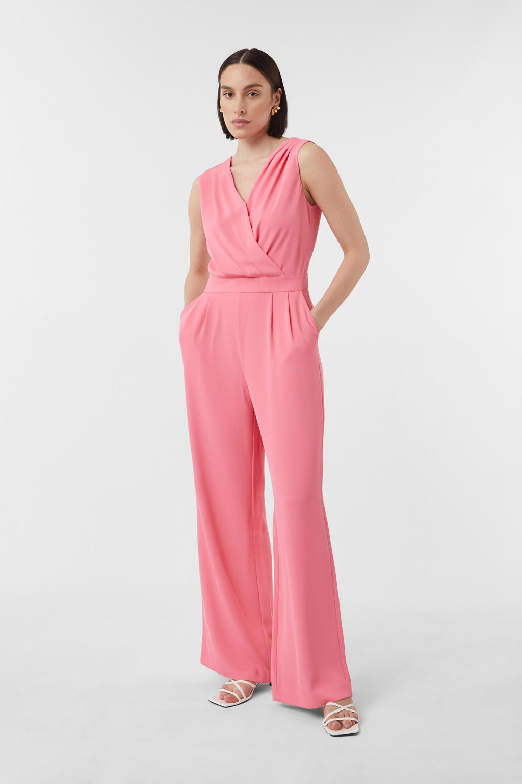 comma roze jumpsuit kopen? | Morgen in huis | wehkamp
