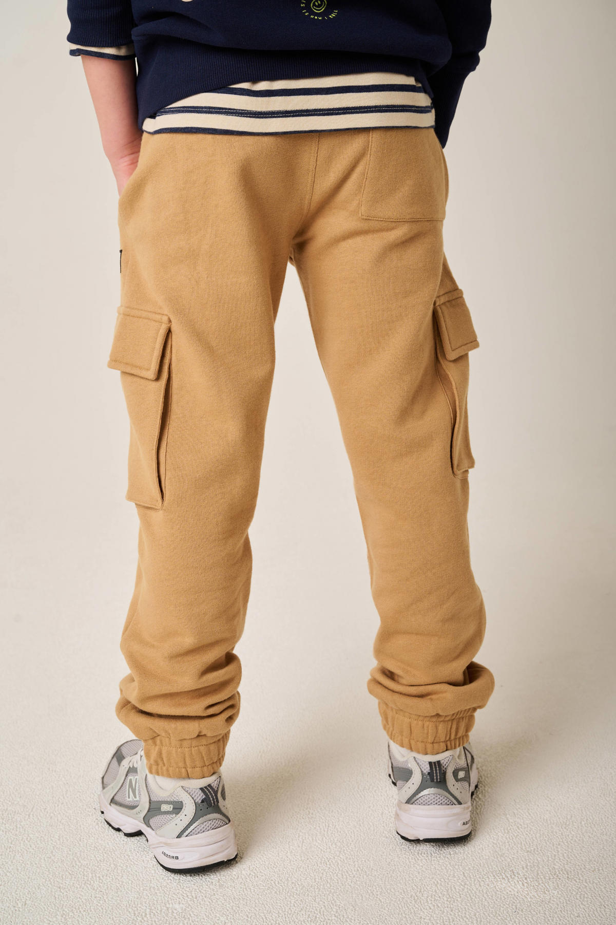 Tumble 'n Dry relaxed cargo broek bruin | wehkamp