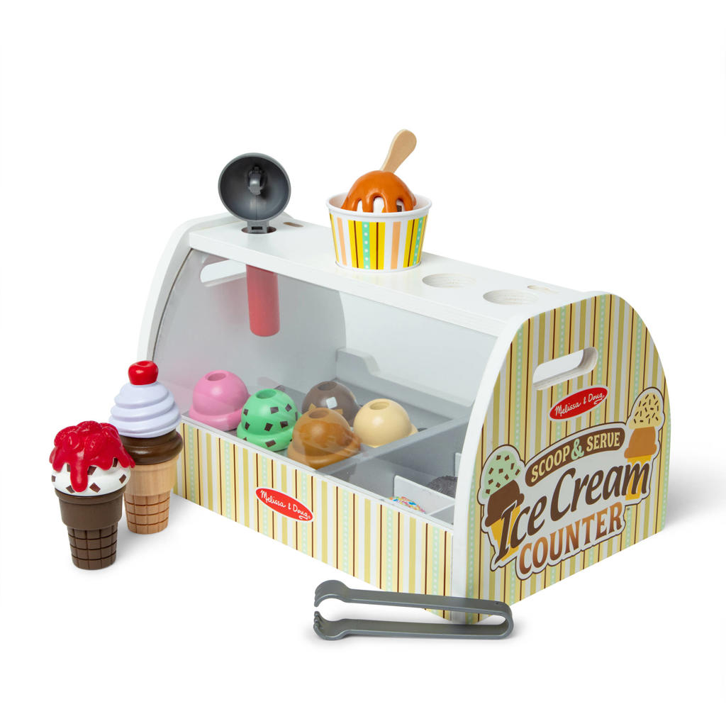 Melissa & Doug houten Houten ijskraam speelset | wehkamp