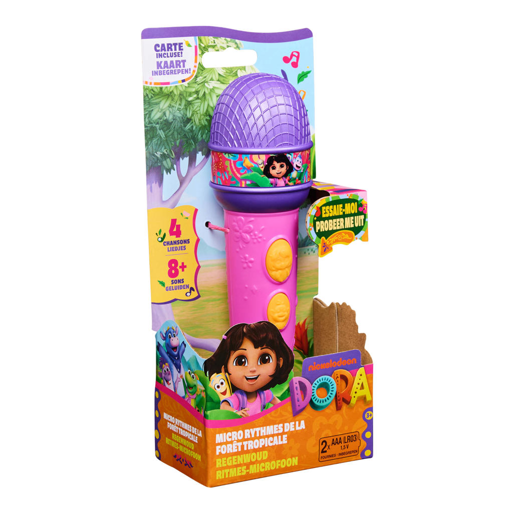 Dora Dora’s Regenwoudritmes-microfoon | wehkamp