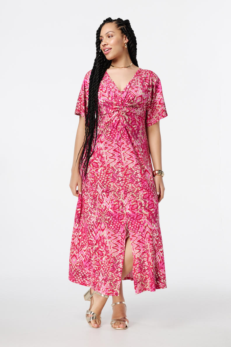 MS Mode maxi jurk roze kopen? | Morgen in huis | wehkamp