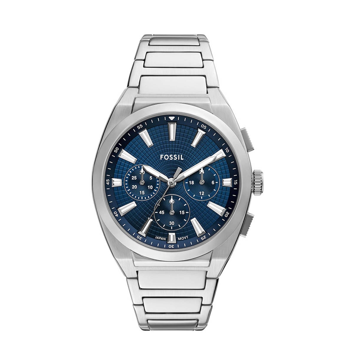 Fossil horloge FS6104 Everett zilverkleurig | wehkamp