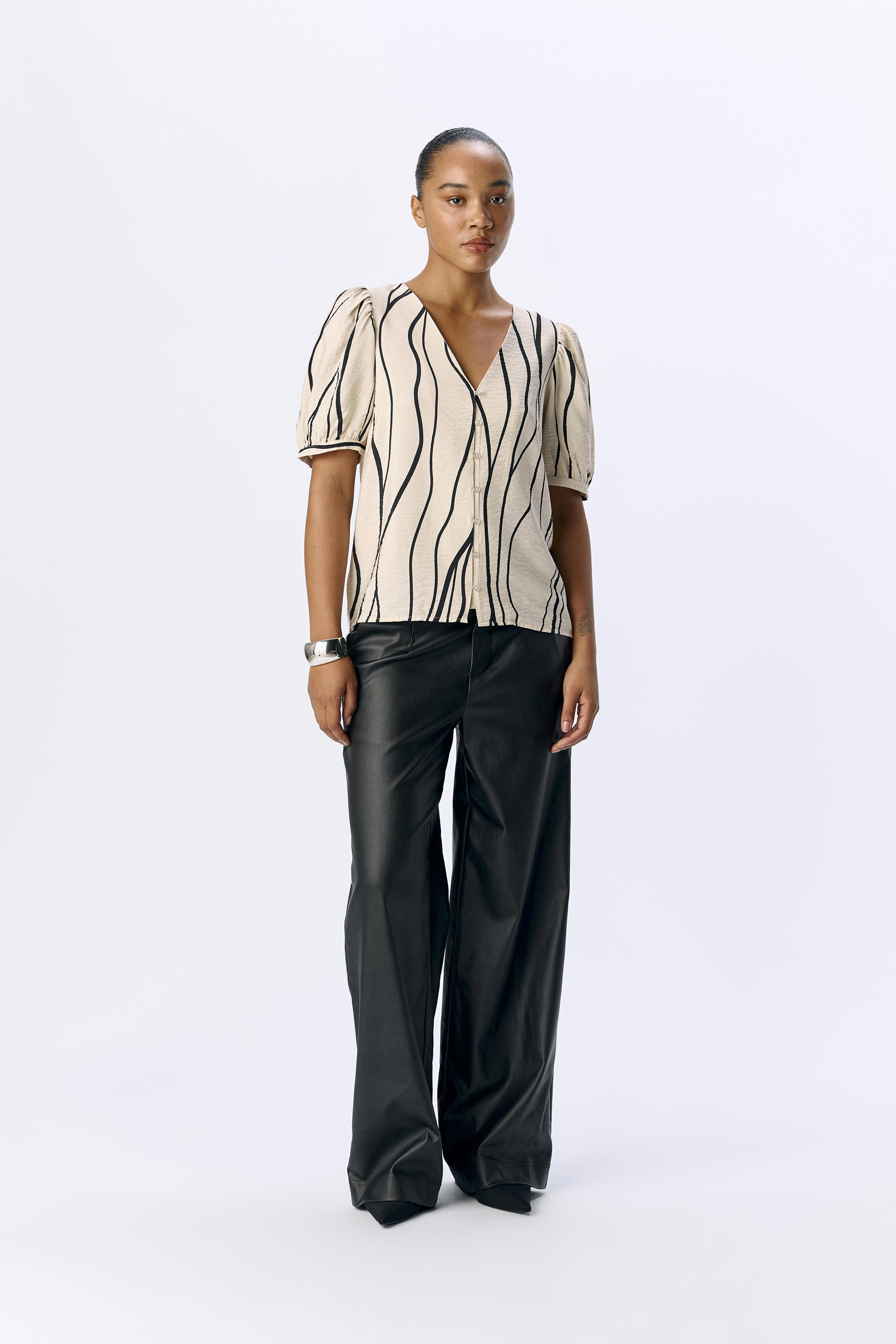 OBJECT blouse ecru/ zwart kopen? | Morgen in huis | wehkamp