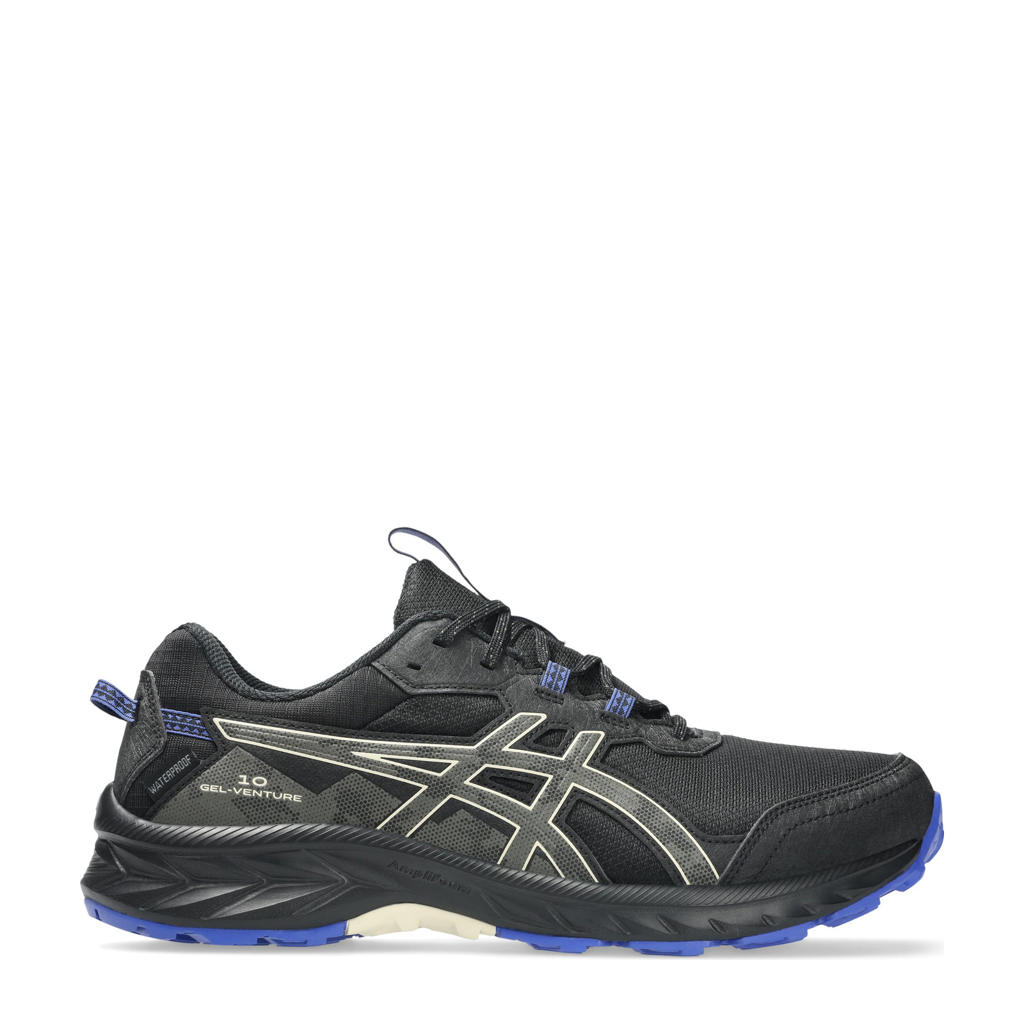 ASICS Gel-Venture 10 WP hardloopschoenen zwart | wehkamp