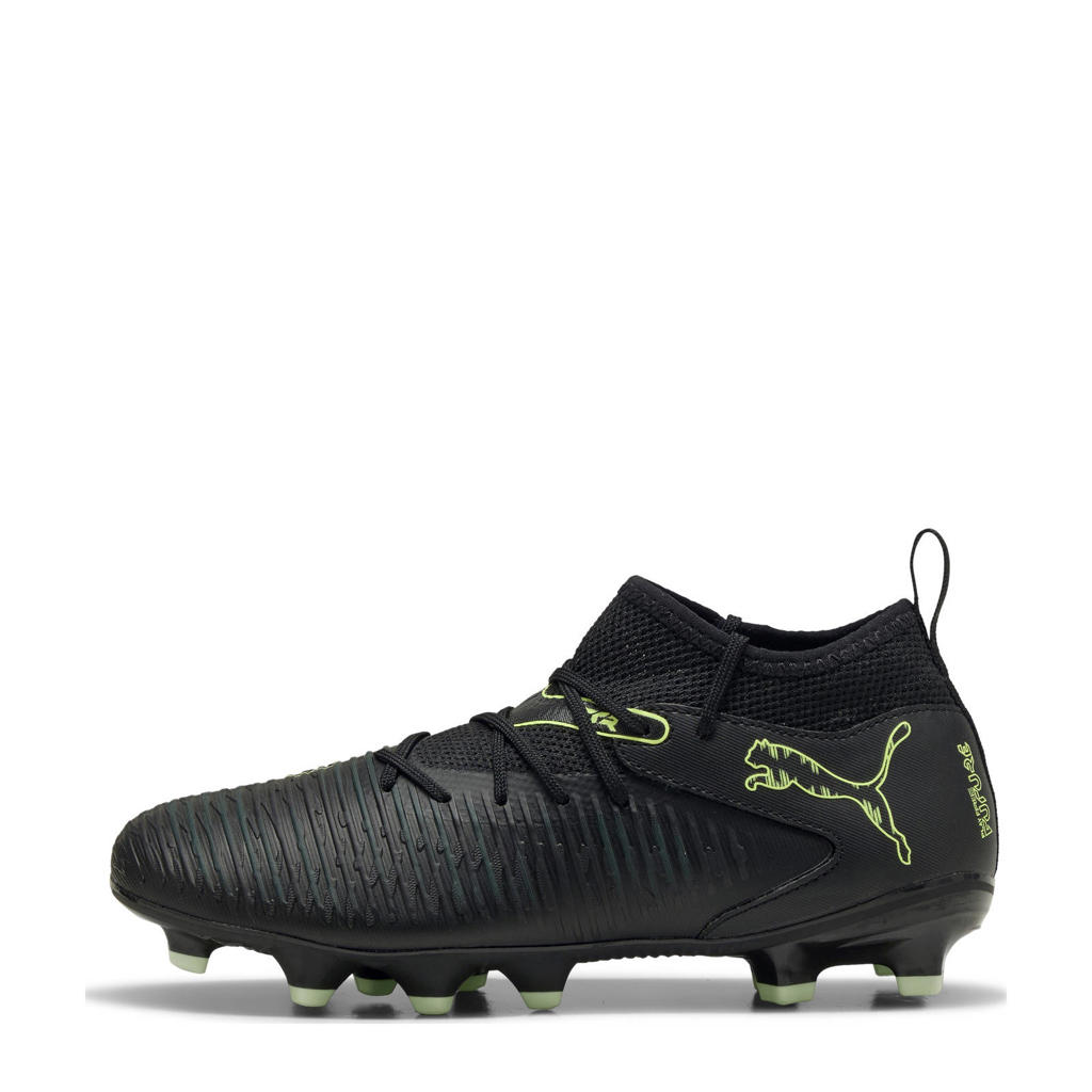 Puma Future 8 Match junior voetbalschoenen zwart/geel | wehkamp