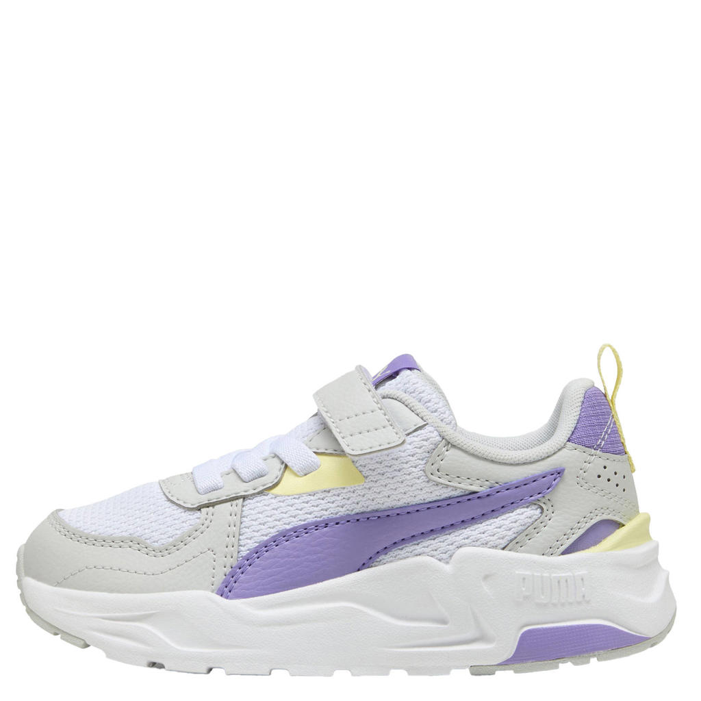 Puma Trinity Lite sneakers paars/wit | wehkamp