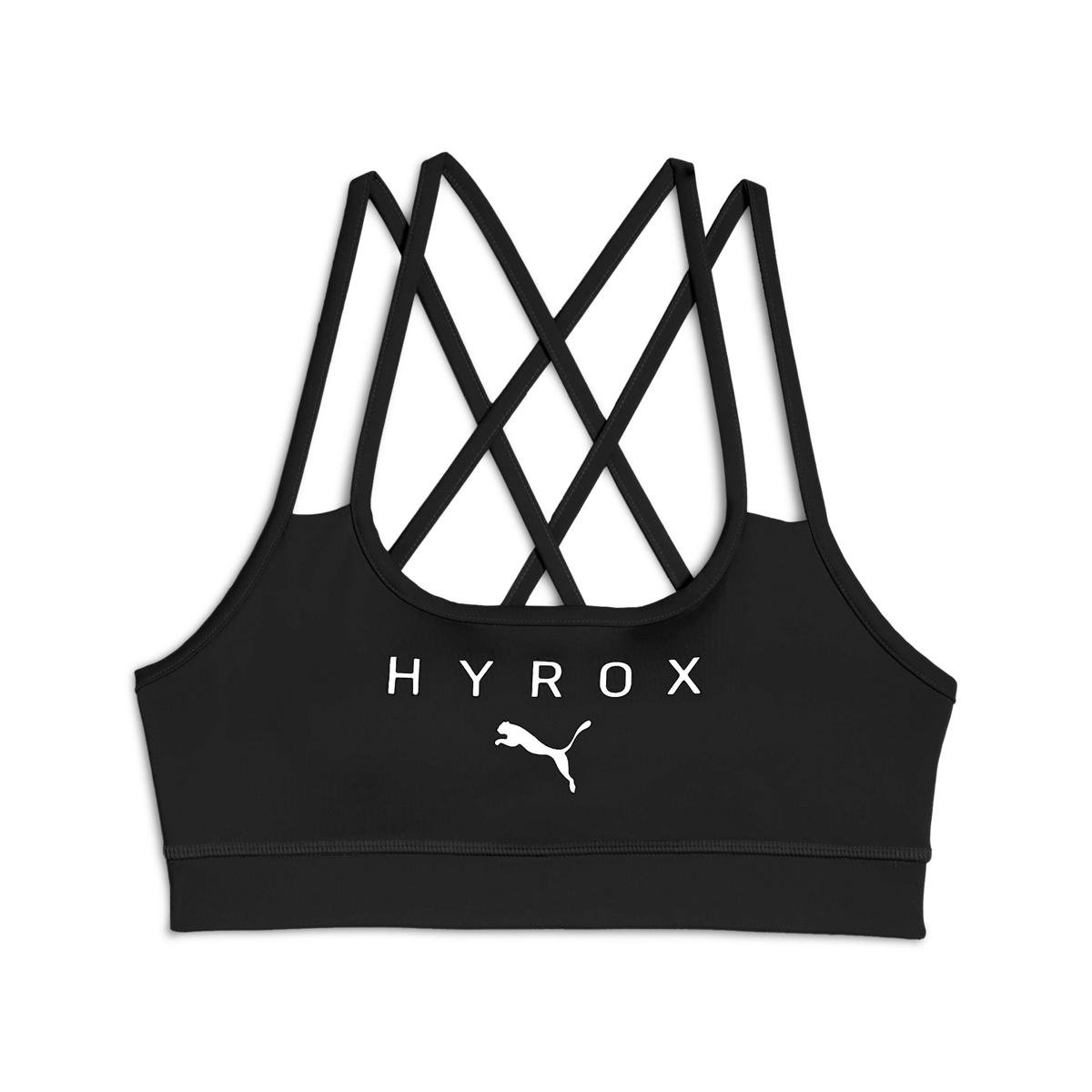 Puma level 1 sportbh Hyrox zwart | wehkamp