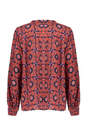 Geisha blouse rood met lurex kopen? | Morgen in huis | wehkamp