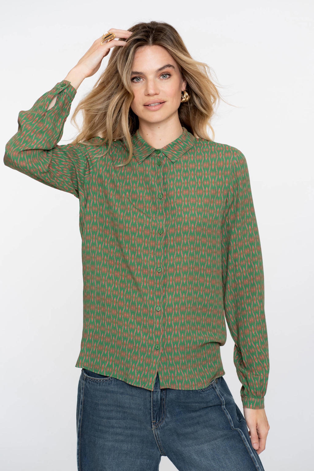 Geisha blouse groen kopen? | Morgen in huis | wehkamp