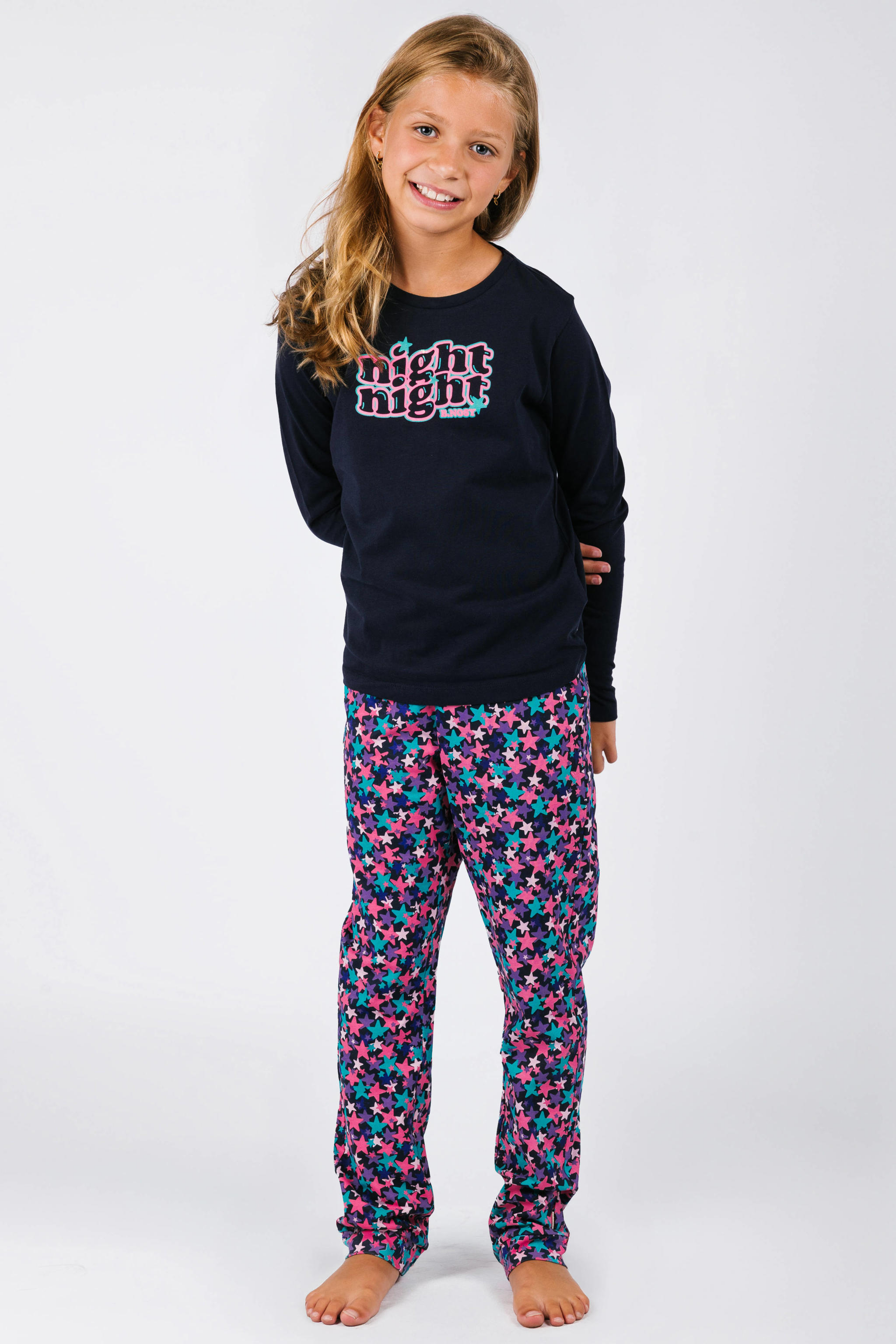B.Nosy pyjama Zoe donkerblauw | wehkamp