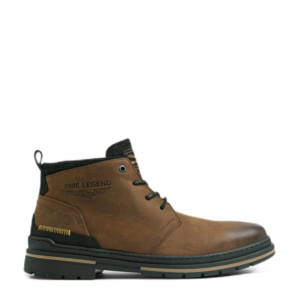 PME Legend Fleetman leren veterboots bruin | wehkamp