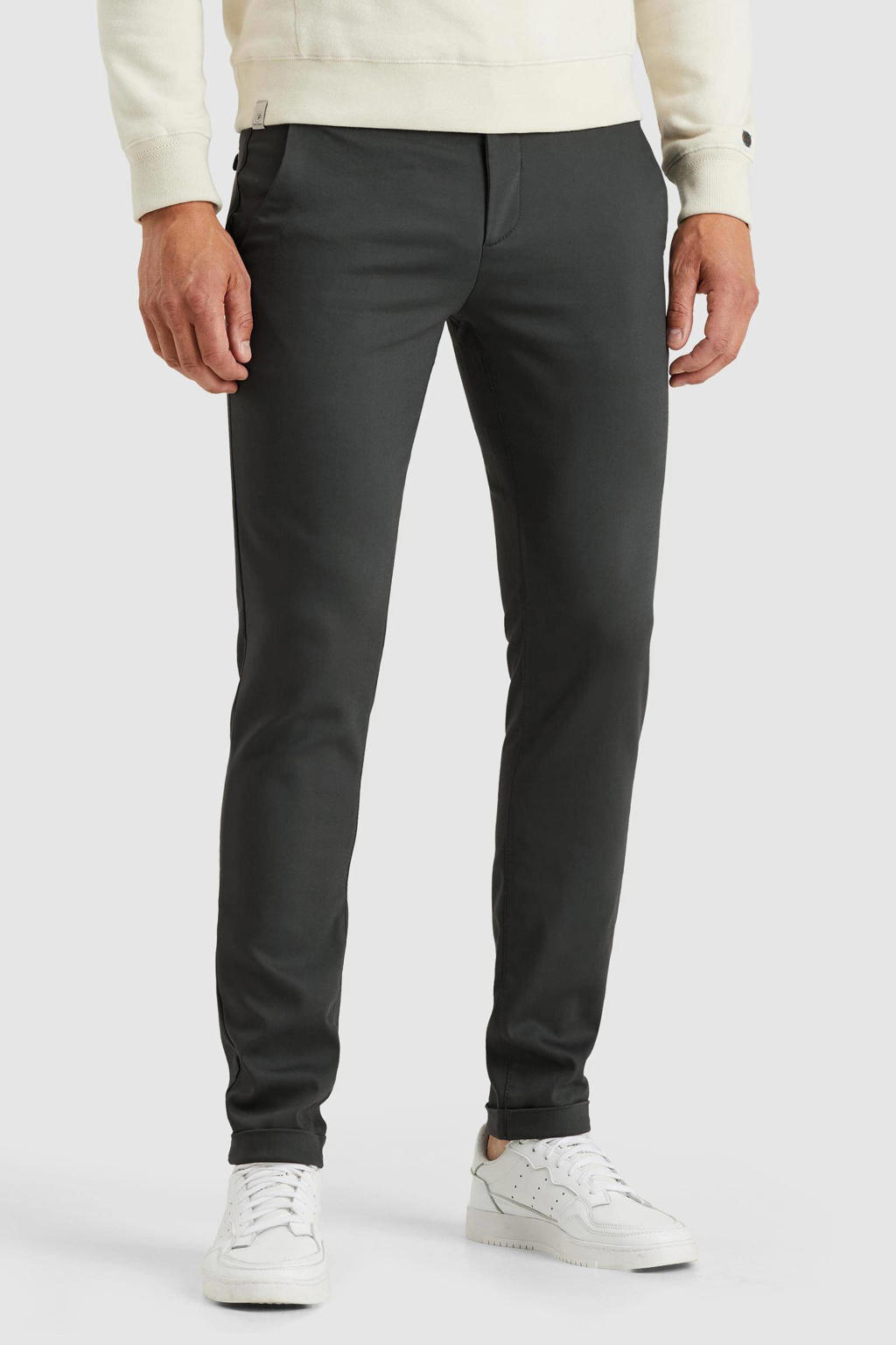 Cast Iron slim chino RISER donkerblauw | wehkamp