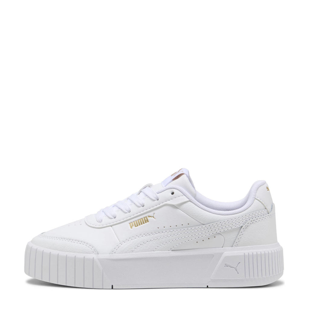 Puma Carina leren sneakers Mia wit | wehkamp