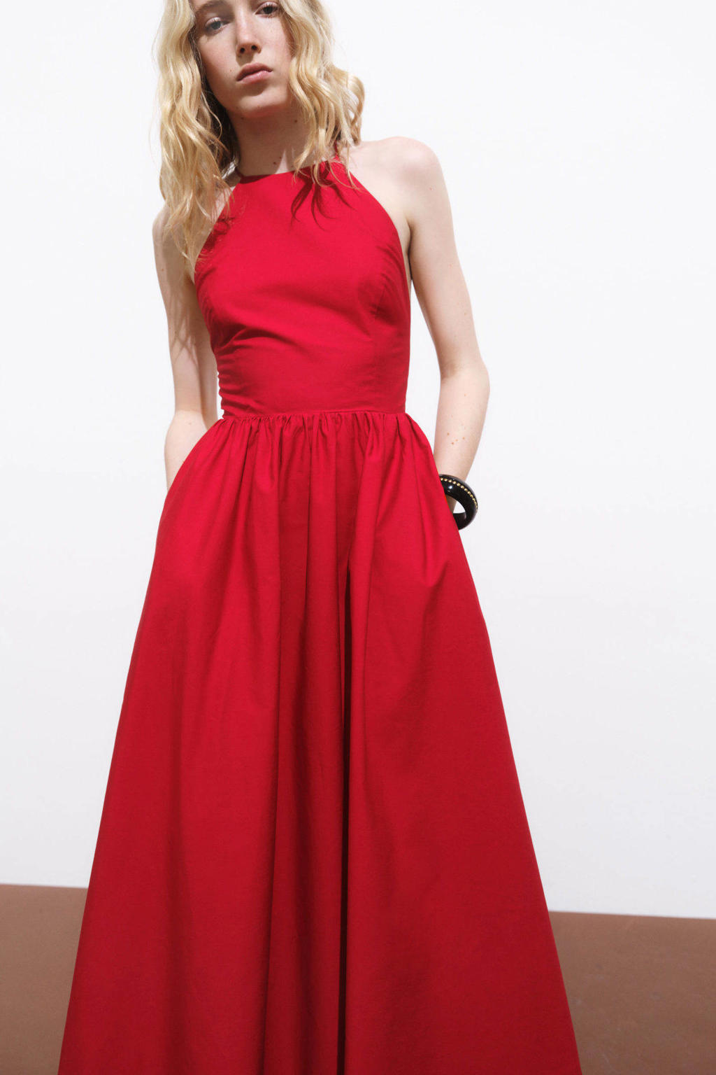 Mango maxi jurk rood kopen? | Morgen in huis | wehkamp