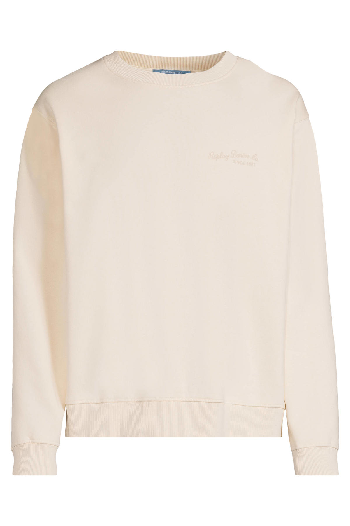 REPLAY sweater beige kopen? | Morgen in huis | wehkamp