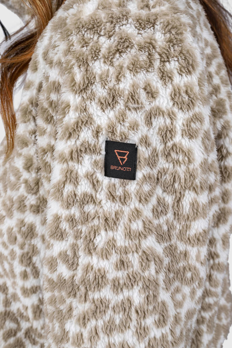 Brunotti fleece vest Kyoto panter | wehkamp