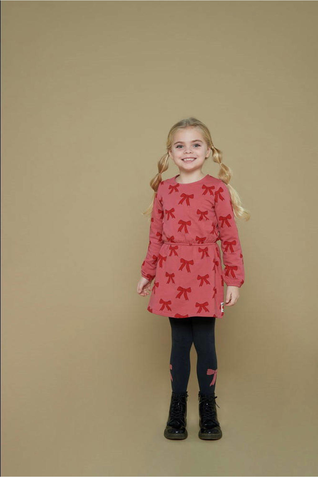 Jubel jurk roze/rood Queen Of Hearts | wehkamp
