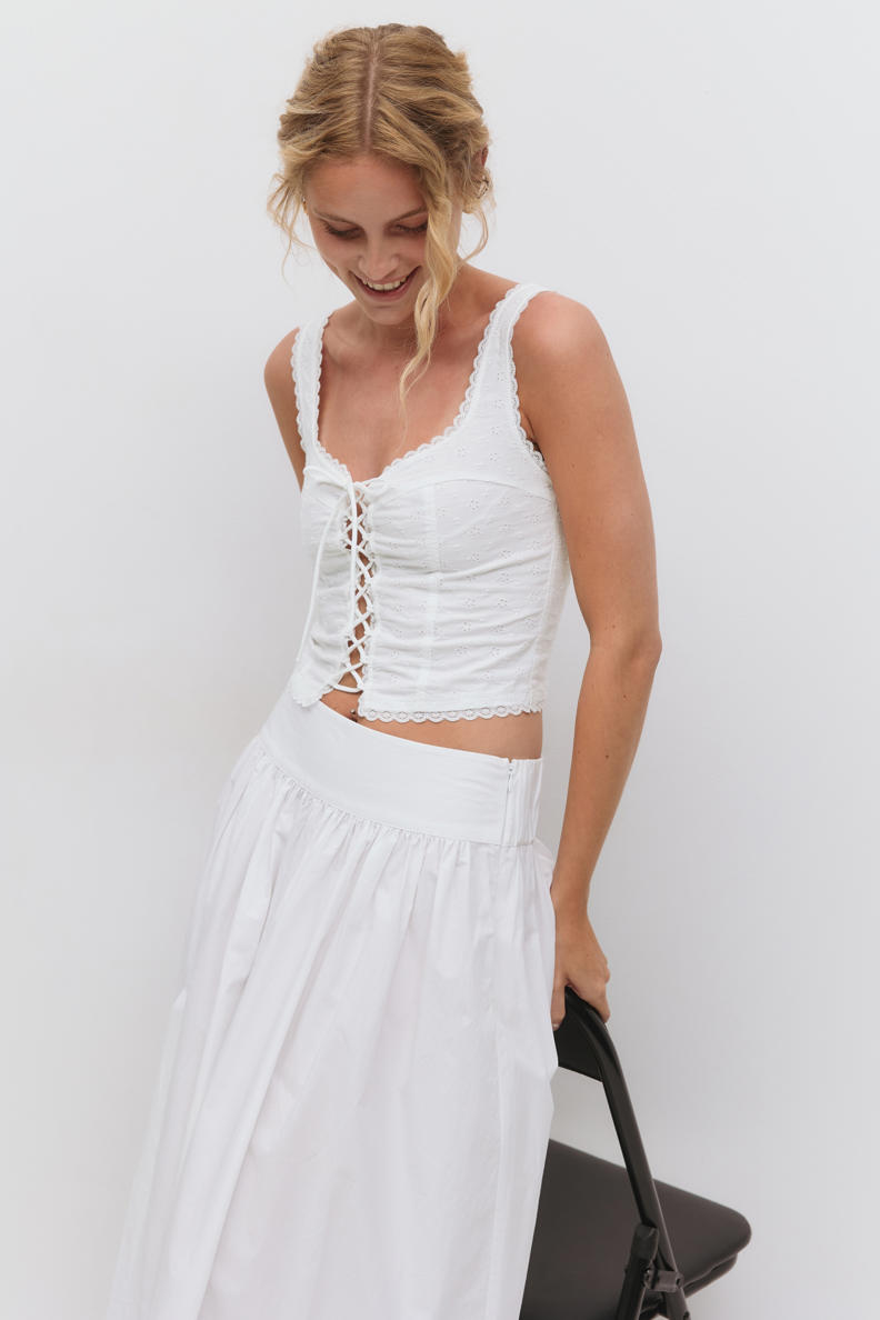 Gina Tricot top wit kopen? | Morgen in huis | wehkamp