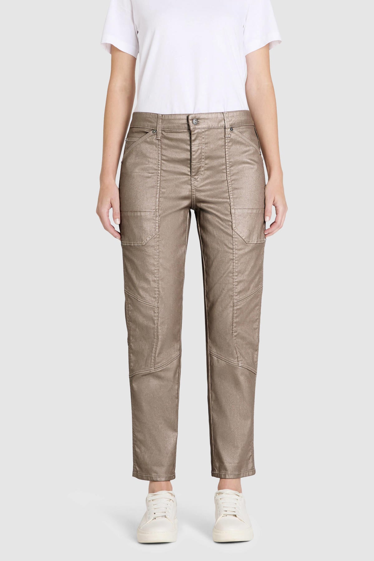 MAC straight leg jeans champagne | wehkamp