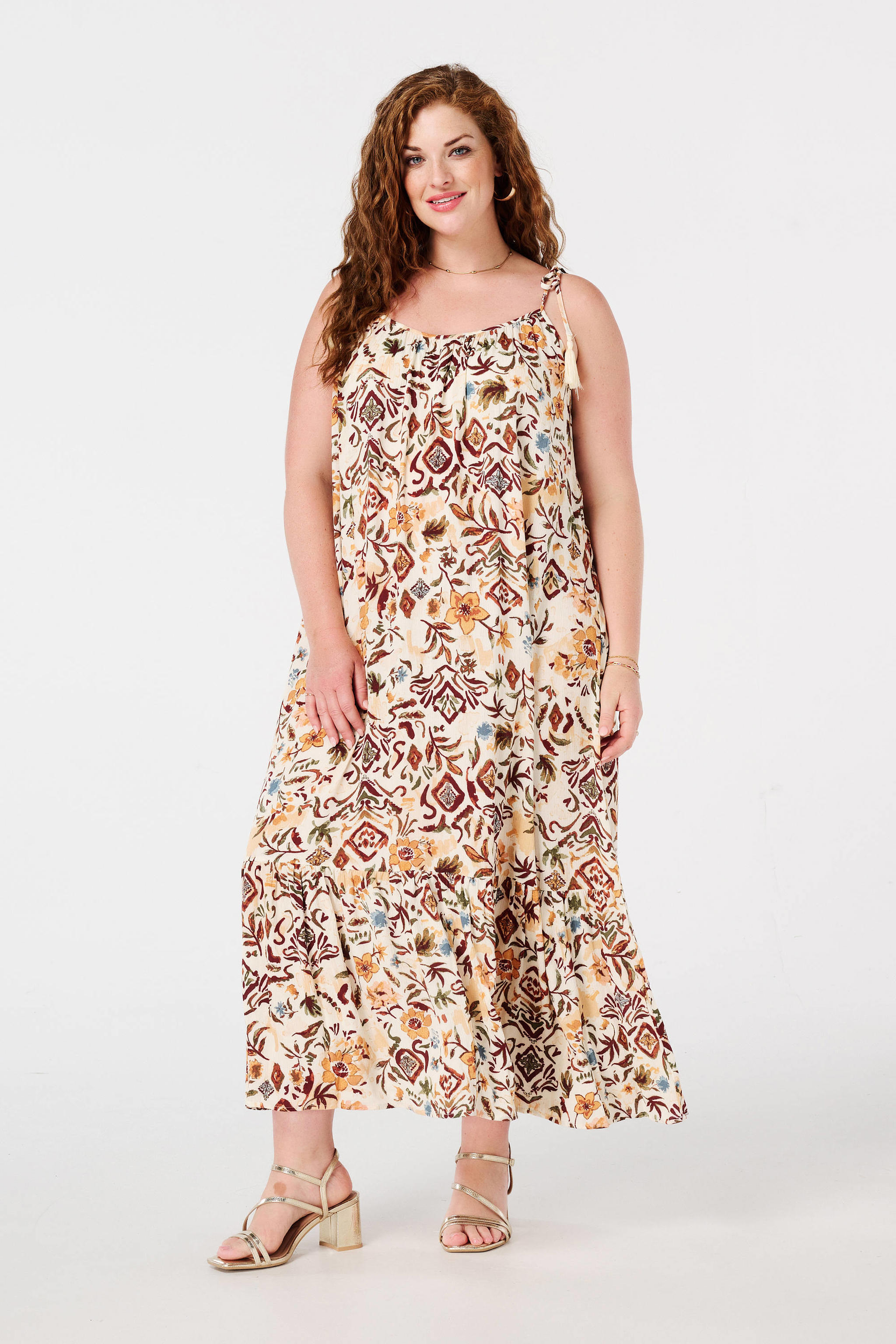 MS Mode maxi jurk lichtgeel kopen? | Morgen in huis | wehkamp