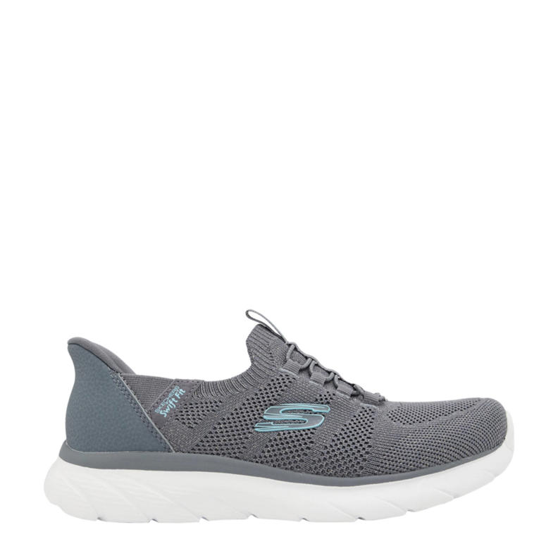 Skechers Swift fit sneakers grijs | wehkamp