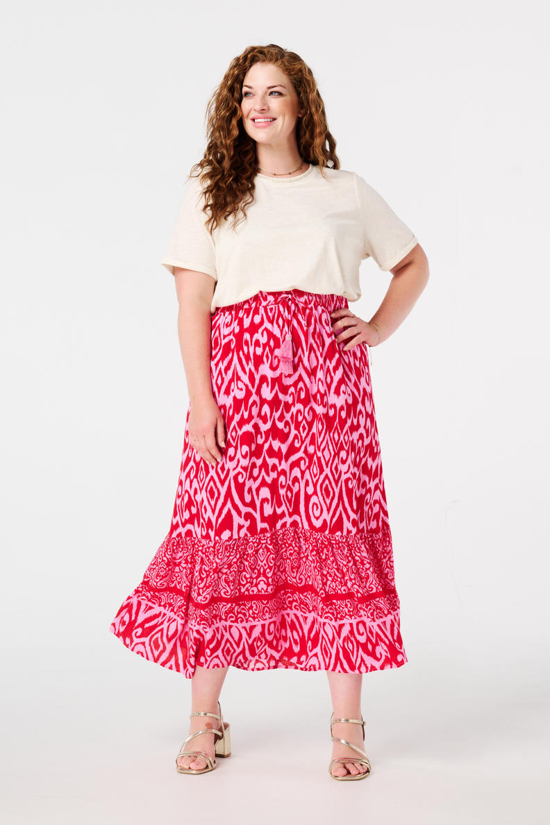 MS Mode maxi rok rood kopen? | Morgen in huis | wehkamp