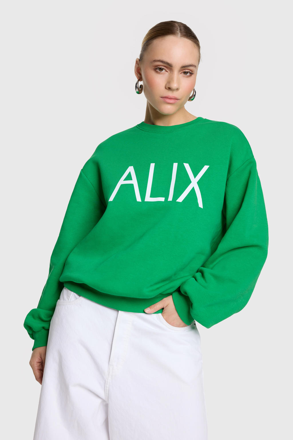 Alix the Label sweater groen kopen? | Morgen in huis | wehkamp
