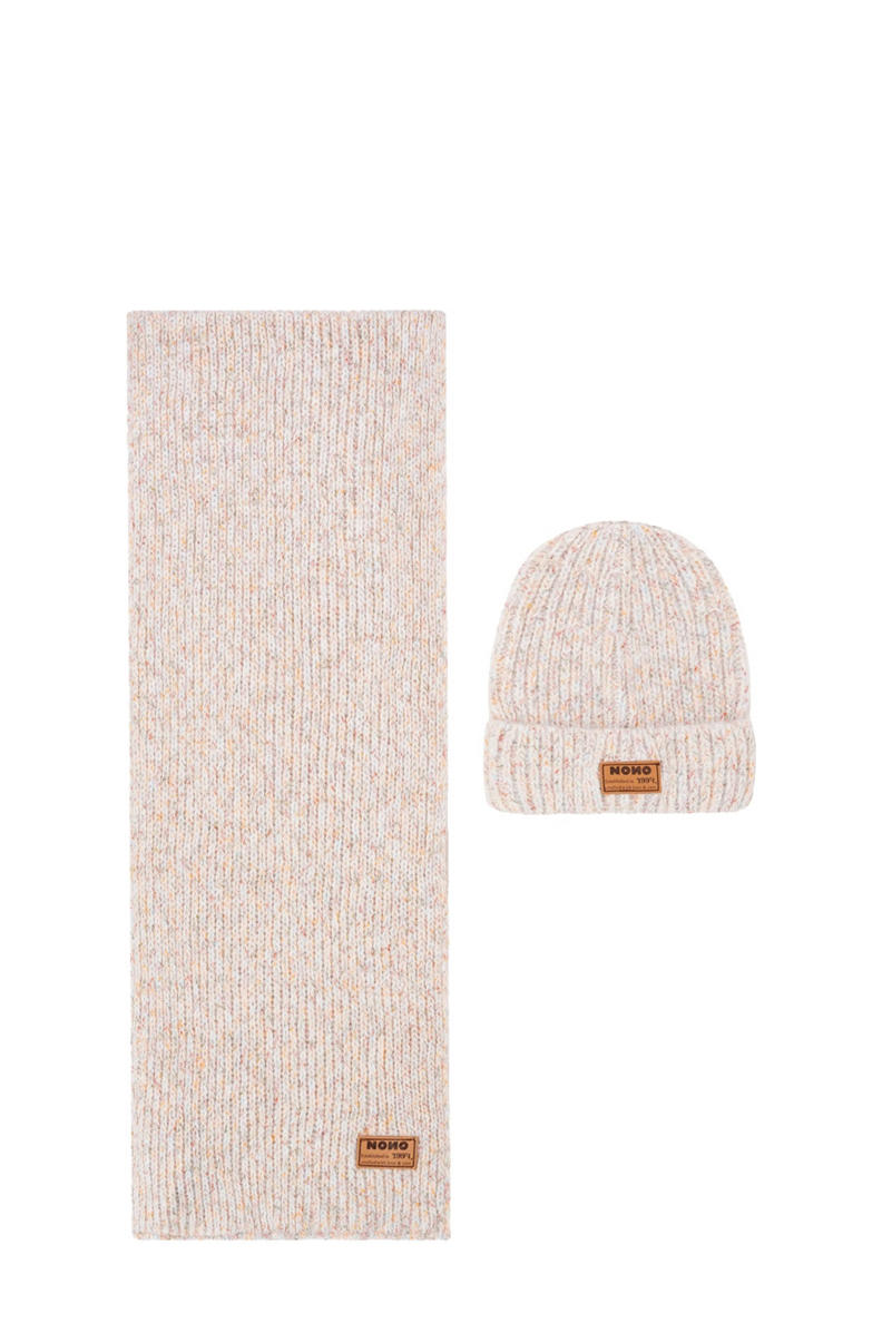 NONO muts + sjaal beige kopen? | Morgen in huis | wehkamp