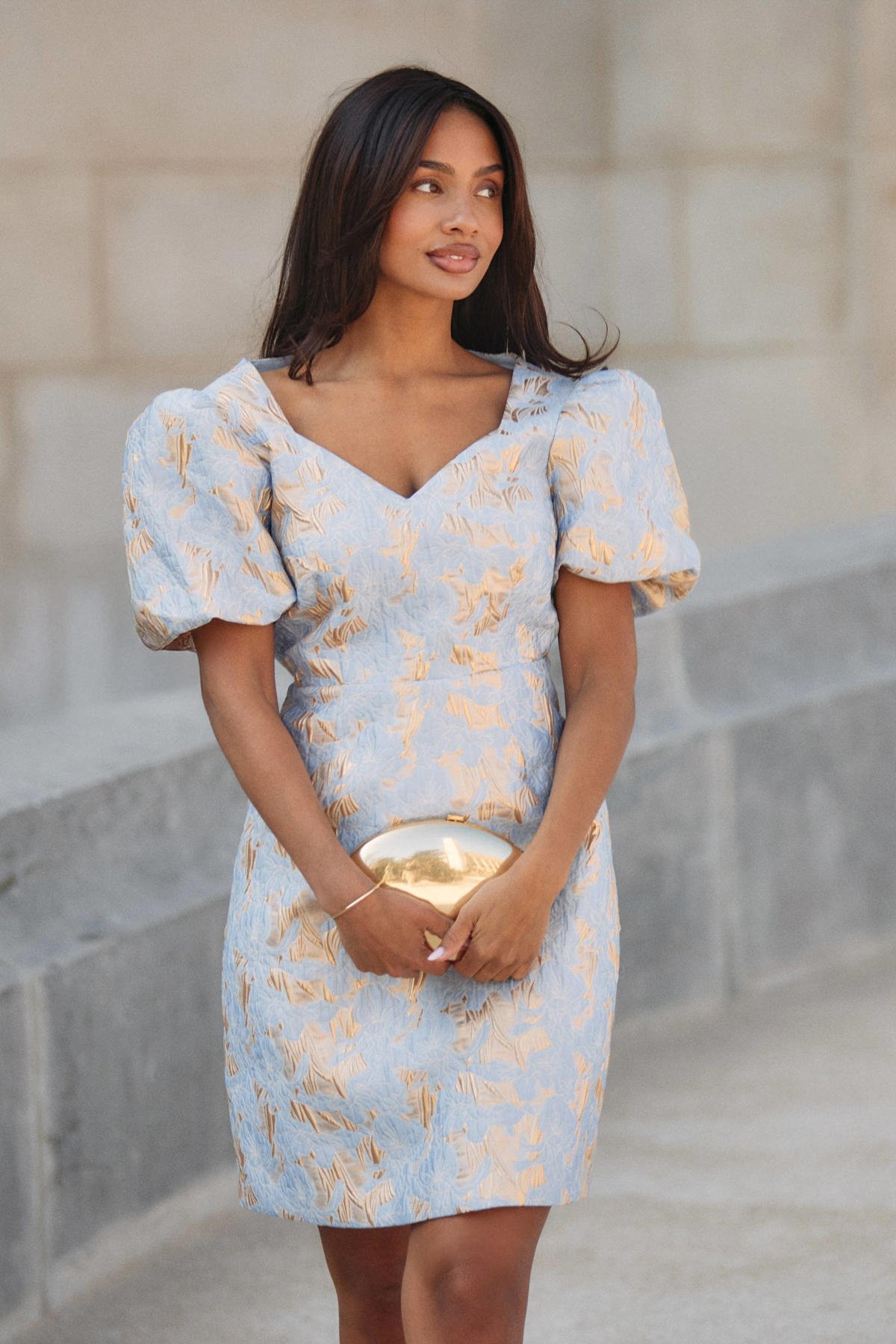 Freebird zomerjurk lichtblauw | wehkamp